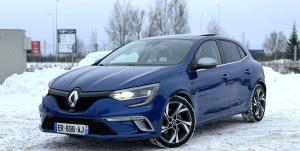 Blue Renault Megane 2017 in Taurage, with an engine capacity of 1.62 L and mileage of 188 thousand km for 9400 €, photo 6 on AUTOMOTO.COM.LV