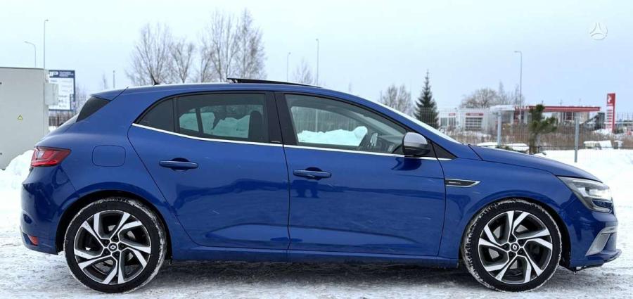 Blue Renault Megane 2017 in Taurage, with an engine capacity of 1.62 L and mileage of 188 thousand km for 9400 €, photo 12 on AUTOMOTO.COM.LV