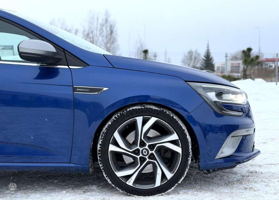 Blue Renault Megane 2017 in Taurage, with an engine capacity of 1.62 L and mileage of 188 thousand km for 9400 €, photo 14 on AUTOMOTO.COM.LV