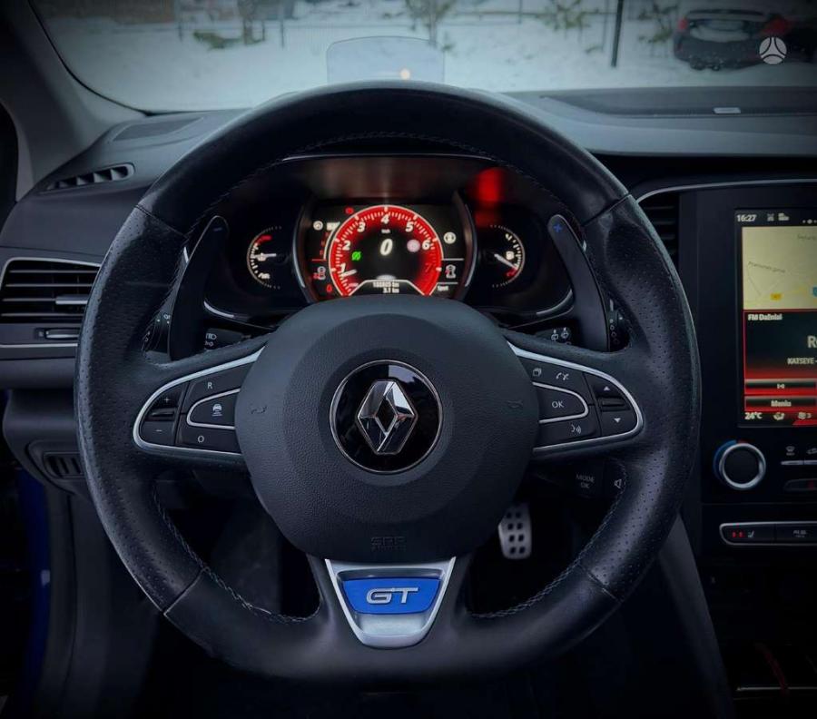 Blue Renault Megane 2017 in Taurage, with an engine capacity of 1.62 L and mileage of 188 thousand km for 9400 €, photo 34 on AUTOMOTO.COM.LV