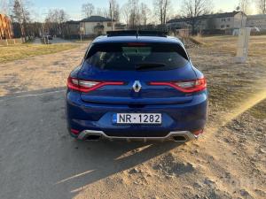 Blue Renault Megane 2018 in Riga, with an engine capacity of 1.60 L and mileage of 195 thousand km for 11600 €, photo 7 on AUTOMOTO.COM.LV