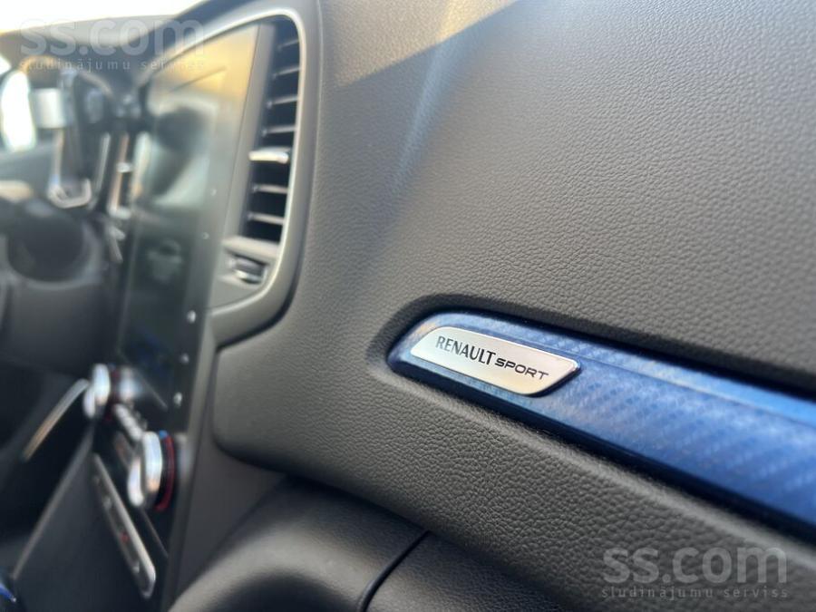 Blue Renault Megane 2018 in Riga, with an engine capacity of 1.60 L and mileage of 195 thousand km for 11600 €, photo 19 on AUTOMOTO.COM.LV