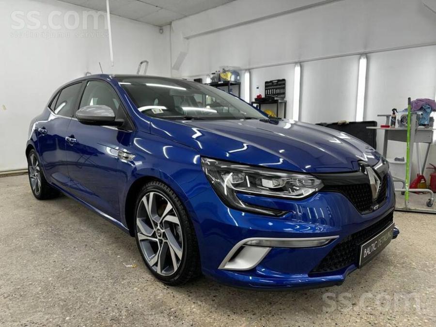Blue Renault Megane 2018 in Riga, with an engine capacity of 1.60 L and mileage of 195 thousand km for 11600 €, photo 26 on AUTOMOTO.COM.LV