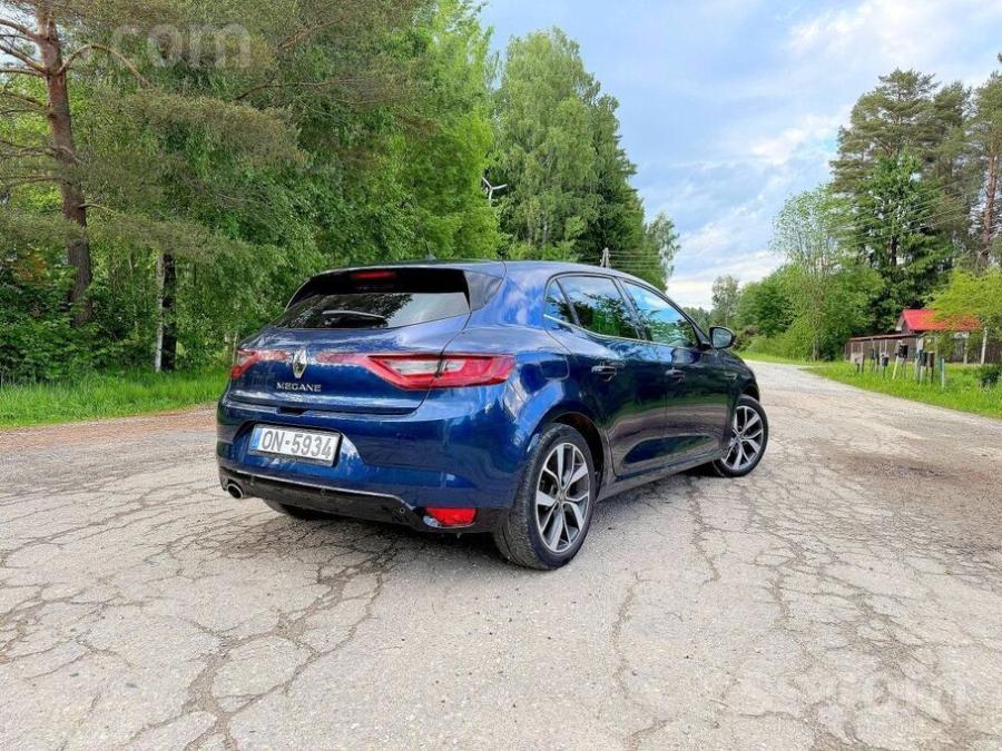 Синий Рено Меган 2018 в Рига, объемом двигателя 1.20 л и пробегом 110 тыс. км за 8990 €, фото 6 на AUTOMOTO.COM.LV