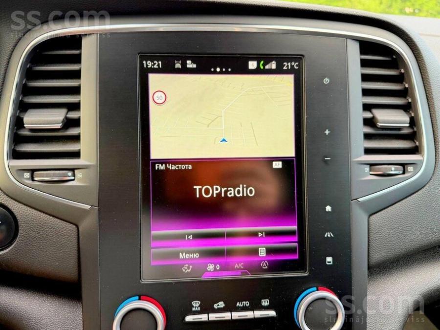 Синий Рено Меган 2018 в Рига, объемом двигателя 1.20 л и пробегом 110 тыс. км за 8990 €, фото 17 на AUTOMOTO.COM.LV