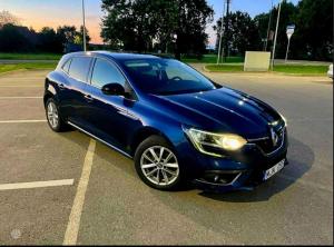 Blue Renault Megane 2018 in Kaunas, with an engine capacity of 1.46 L and mileage of 180 thousand km for 7500 €, photo  on AUTOMOTO.COM.LV