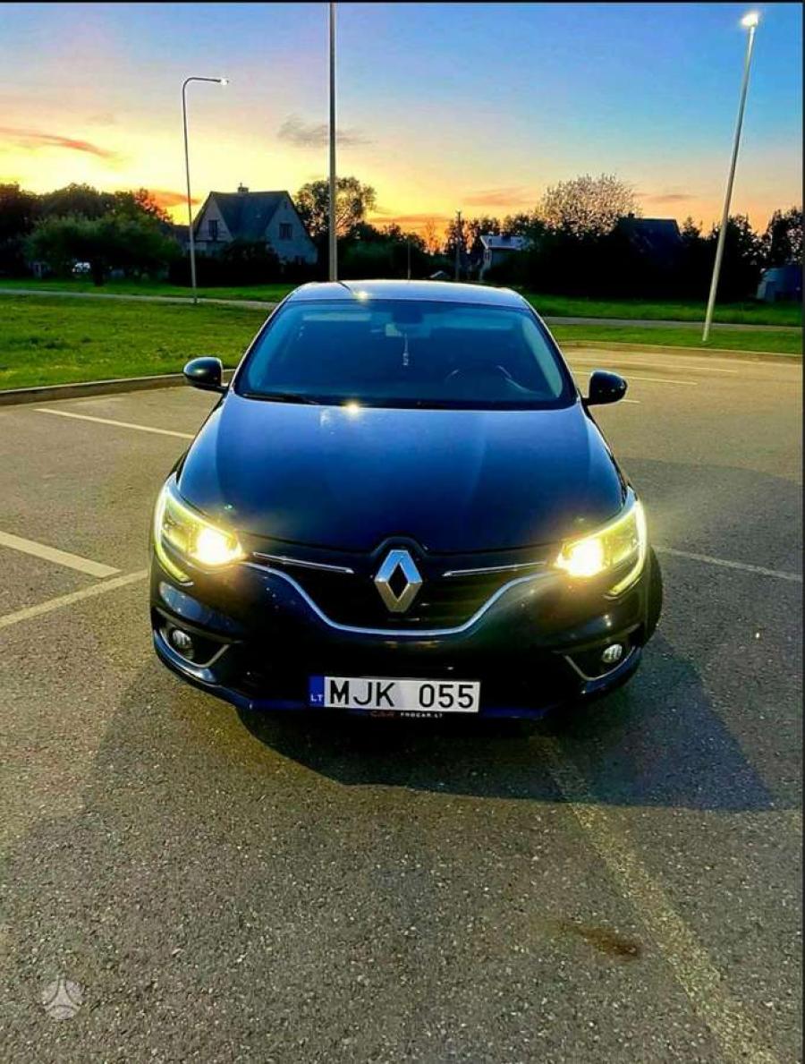 Blue Renault Megane 2018 in Kaunas, with an engine capacity of 1.46 L and mileage of 180 thousand km for 7500 €, photo 3 on AUTOMOTO.COM.LV