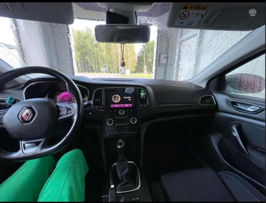 Blue Renault Megane 2018 in Kaunas, with an engine capacity of 1.46 L and mileage of 180 thousand km for 7500 €, photo 6 on AUTOMOTO.COM.LV