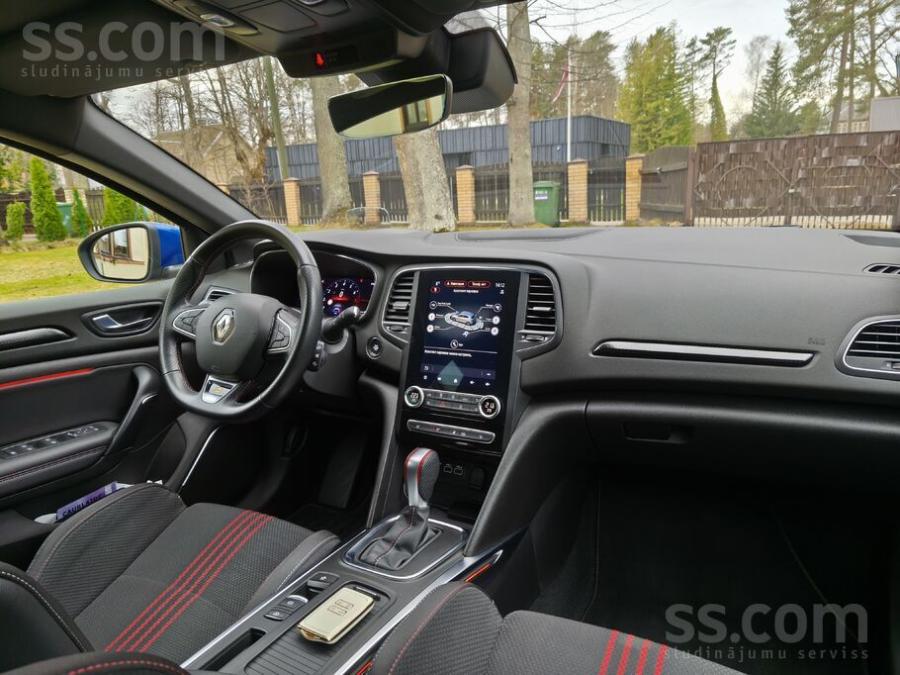 Zils Renault Megane 2020 Jūrmala, ar dzinēja tilpumu 1.30 L un nobraukumu 53 tūkst. km par 13770 €, foto 12 vietnē AUTOMOTO.COM.LV