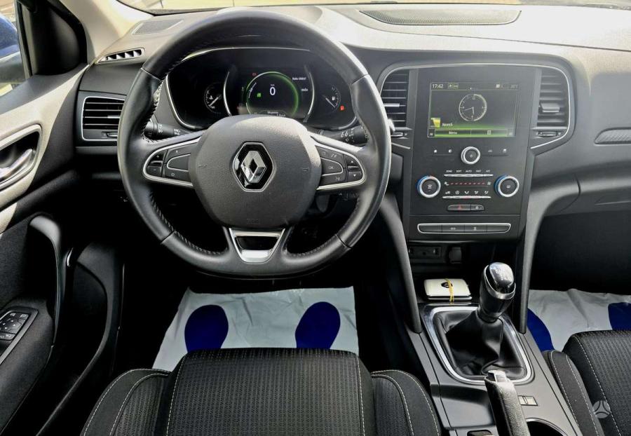 Blue Renault Megane 2020 in Taurage, with an engine capacity of 1.46 L and mileage of 236 thousand km for 6100 €, photo 14 on AUTOMOTO.COM.LV