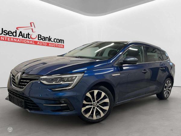 Blue Renault Megane 2021 in Marijampole, with an engine capacity of 1.33 L and mileage of 136 thousand km for 13915 €, photo 1 on AUTOMOTO.COM.LV