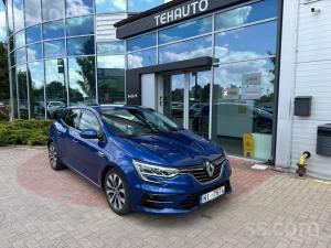 Blue Renault Megane 2021 in Valmiera, with an engine capacity of 1.50 L and mileage of 150 thousand km for 14300 €, photo 1 on AUTOMOTO.COM.LV