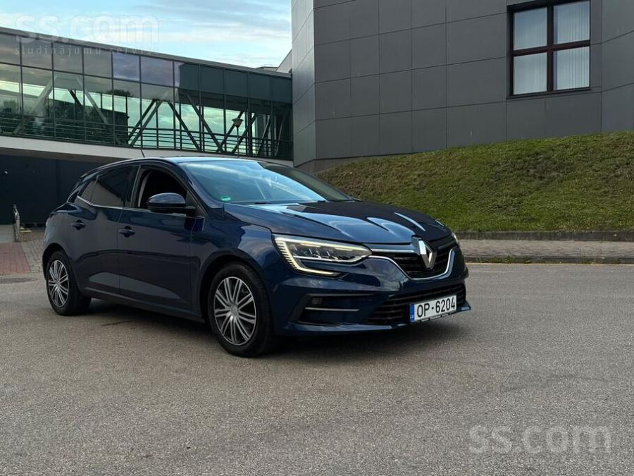 Blue Renault Megane 2021 in Daugavpils, with an engine capacity of 1.50 L and mileage of 203 thousand km for 10800 €, photo 21 on AUTOMOTO.COM.LV