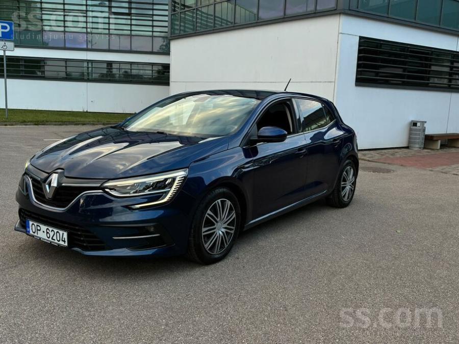 Blue Renault Megane 2021 in Daugavpils, with an engine capacity of 1.50 L and mileage of 203 thousand km for 10800 €, photo 22 on AUTOMOTO.COM.LV