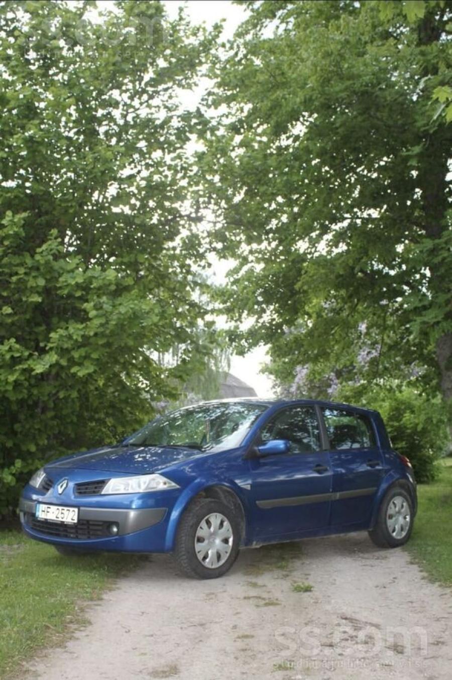 Zils Renault Megane 2008 Ogre, ar dzinēja tilpumu 1.60 L un nobraukumu 256 tūkst. km par 900 €, foto 4 vietnē AUTOMOTO.COM.LV