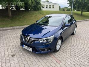 Blue Renault Megane 2019 in Dobele, with an engine capacity of 1.30 L and mileage of 128 thousand km for 9700 €, photo  on AUTOMOTO.COM.LV