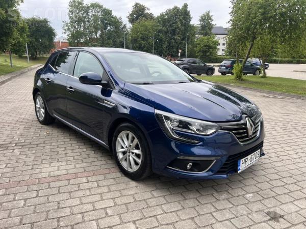Blue Renault Megane 2019 in Dobele, with an engine capacity of 1.30 L and mileage of 128 thousand km for 9700 €, photo 4 on AUTOMOTO.COM.LV