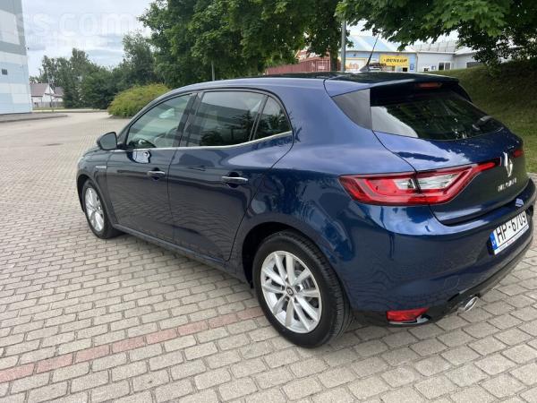 Blue Renault Megane 2019 in Dobele, with an engine capacity of 1.30 L and mileage of 128 thousand km for 9700 €, photo 10 on AUTOMOTO.COM.LV
