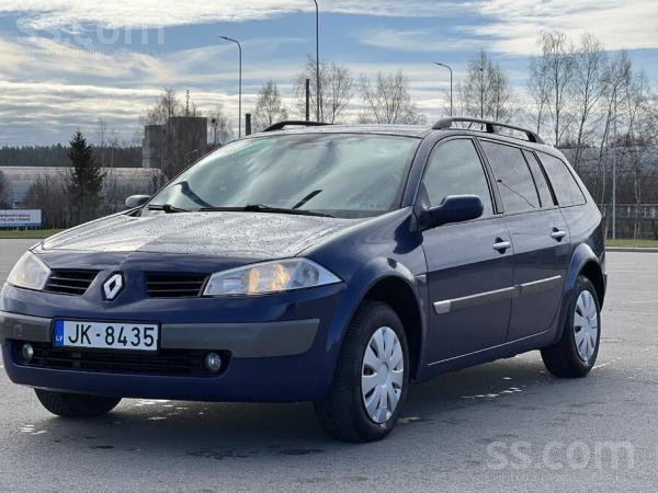Синий Рено Меган 2004 в Тукумс, объемом двигателя 1.90 л и пробегом 322 тыс. км за 990 €, фото 4 на AUTOMOTO.COM.LV