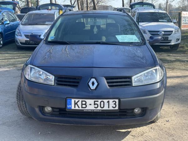 Синий Рено Меган 2005 в Рига, объемом двигателя 1.90 л и пробегом 306 тыс. км за 1200 €, фото 8 на AUTOMOTO.COM.LV