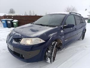 Blue Renault Megane 2006 in Klaipeda, with an engine capacity of 1.90 L and mileage of 425 thousand km for 1100 €, photo 2 on AUTOMOTO.COM.LV