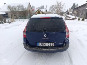Blue Renault Megane 2006 in Klaipeda, with an engine capacity of 1.90 L and mileage of 425 thousand km for 1100 €, photo 5 on AUTOMOTO.COM.LV