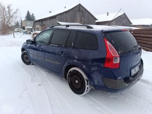 Blue Renault Megane 2006 in Klaipeda, with an engine capacity of 1.90 L and mileage of 425 thousand km for 1100 €, photo 6 on AUTOMOTO.COM.LV