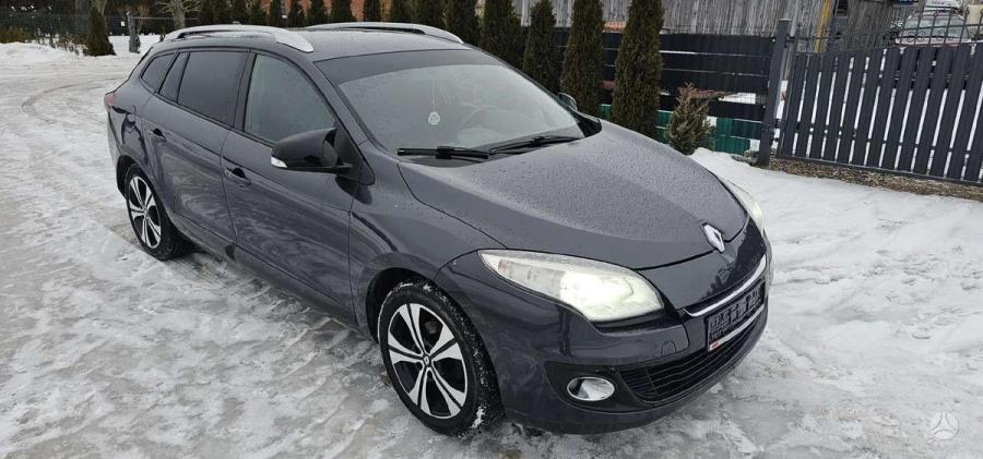 Blue Renault Megane 2012 in Marijampole, with an engine capacity of 1.46 L and mileage of 266 thousand km for 2600 €, photo 6 on AUTOMOTO.COM.LV