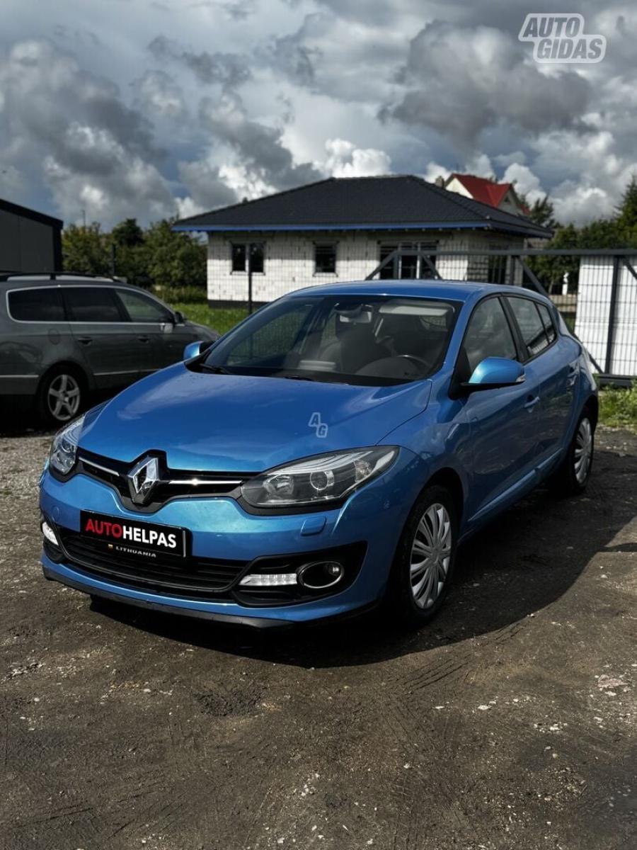 Blue Renault Megane 2014 in Klaipeda, with an engine capacity of 1.20 L and mileage of 215 thousand km for 2950 €, photo 3 on AUTOMOTO.COM.LV