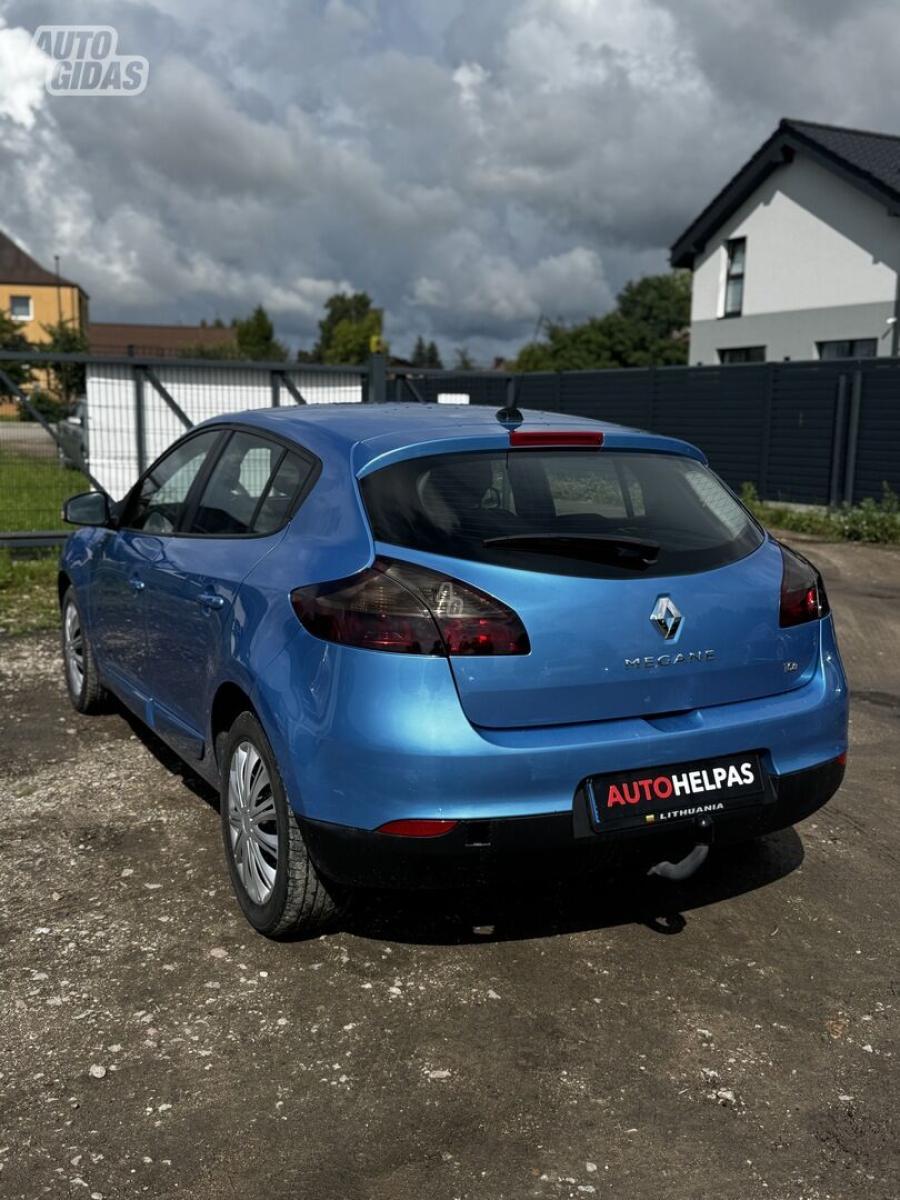 Blue Renault Megane 2014 in Klaipeda, with an engine capacity of 1.20 L and mileage of 215 thousand km for 2950 €, photo 6 on AUTOMOTO.COM.LV