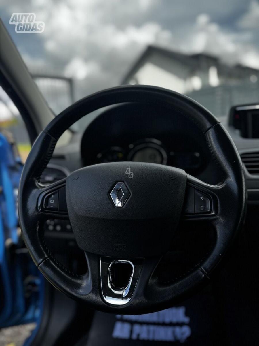Blue Renault Megane 2014 in Klaipeda, with an engine capacity of 1.20 L and mileage of 215 thousand km for 2950 €, photo 11 on AUTOMOTO.COM.LV