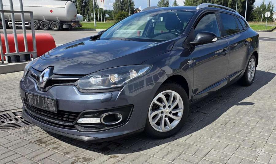 Zils Renault Megane 2015 Tauragė, ar dzinēja tilpumu 1.20 L un nobraukumu 278 tūkst. km par 2900 €, foto 1 vietnē AUTOMOTO.COM.LV