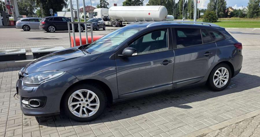 Zils Renault Megane 2015 Tauragė, ar dzinēja tilpumu 1.20 L un nobraukumu 278 tūkst. km par 2900 €, foto 3 vietnē AUTOMOTO.COM.LV