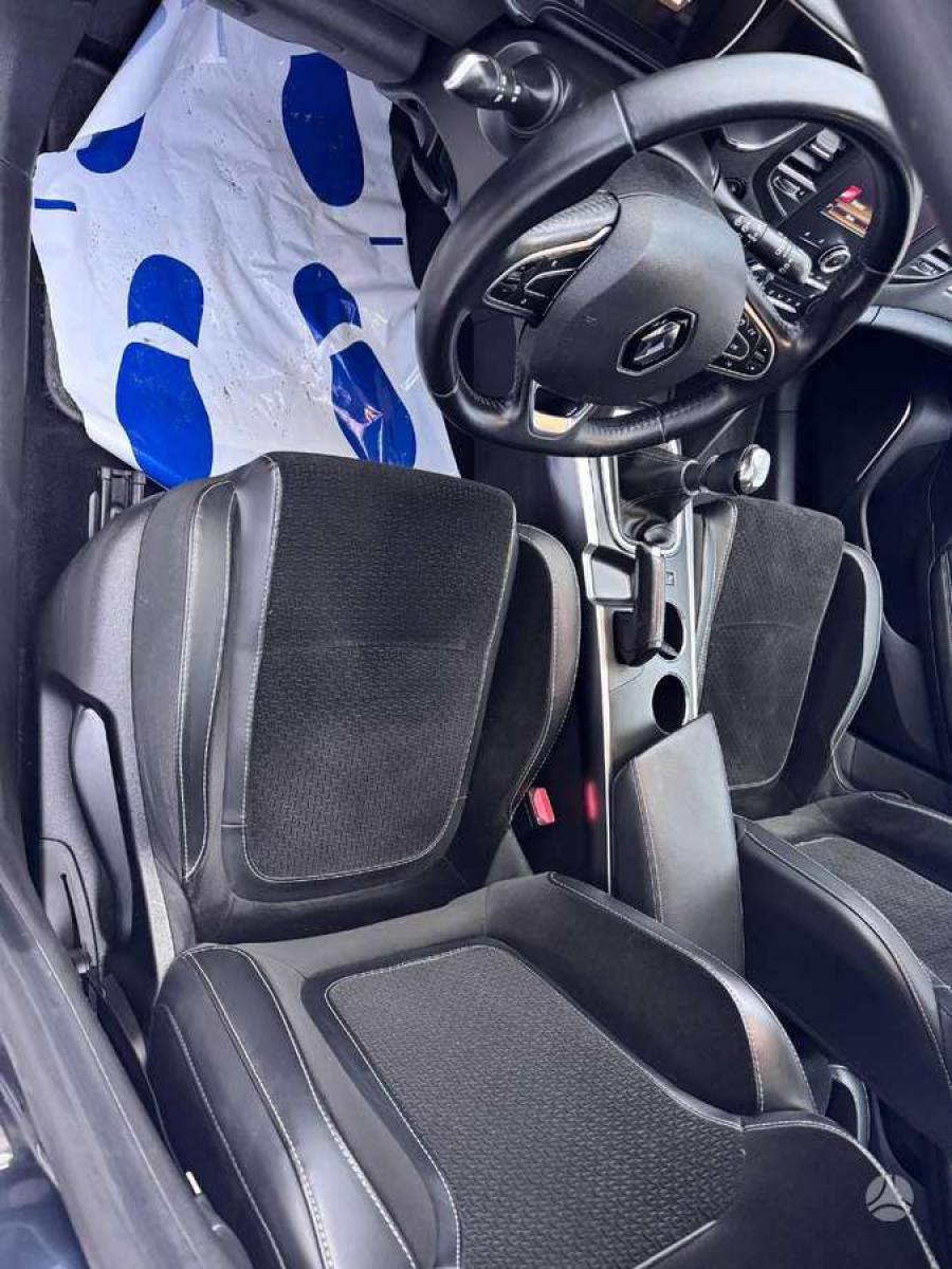 Blue Renault Megane 2016 in Siauliai, with an engine capacity of 1.46 L and mileage of 236 thousand km for 6599 €, photo 21 on AUTOMOTO.COM.LV