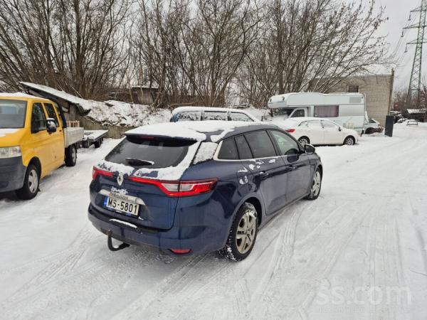 Blue Renault Megane 2016 in Riga, with an engine capacity of 1.20 L and mileage of 152 thousand km for 8490 €, photo 6 on AUTOMOTO.COM.LV