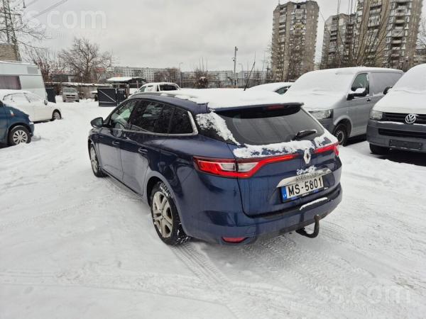 Blue Renault Megane 2016 in Riga, with an engine capacity of 1.20 L and mileage of 152 thousand km for 8490 €, photo 8 on AUTOMOTO.COM.LV