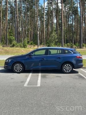 Blue Renault Megane 2016 in Riga, with an engine capacity of 1.50 L and mileage of 170 thousand km for 7200 €, photo 5 on AUTOMOTO.COM.LV