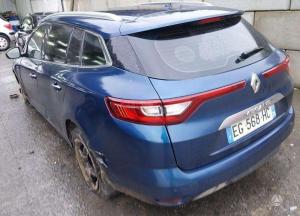 Blue Renault Megane 2016 in Taurage, with an engine capacity of 1.46 L and mileage of 143 thousand km for 4700 €, photo 6 on AUTOMOTO.COM.LV
