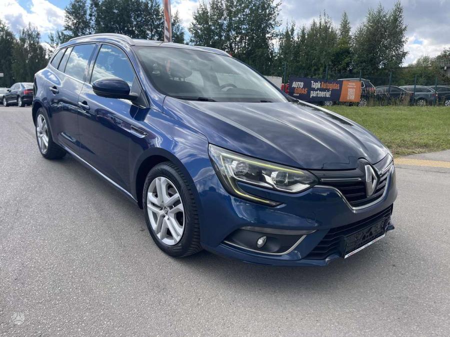 Zils Renault Megane 2016 Kauņa, ar dzinēja tilpumu 1.46 L un nobraukumu 198 tūkst. km par 5850 €, foto 6 vietnē AUTOMOTO.COM.LV
