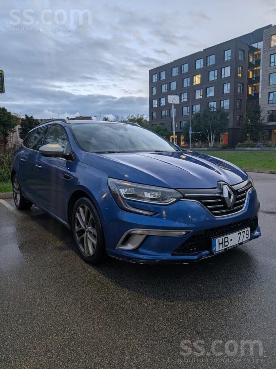 Zils Renault Megane 2016 Rīga, ar dzinēja tilpumu 1.50 L un nobraukumu 265 tūkst. km par 6900 €, foto 1 vietnē AUTOMOTO.COM.LV