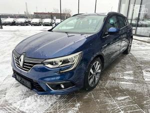 Blue Renault Megane 2017 in Kaunas, with an engine capacity of 1.20 L and mileage of 197 thousand km for 6900 €, photo  on AUTOMOTO.COM.LV