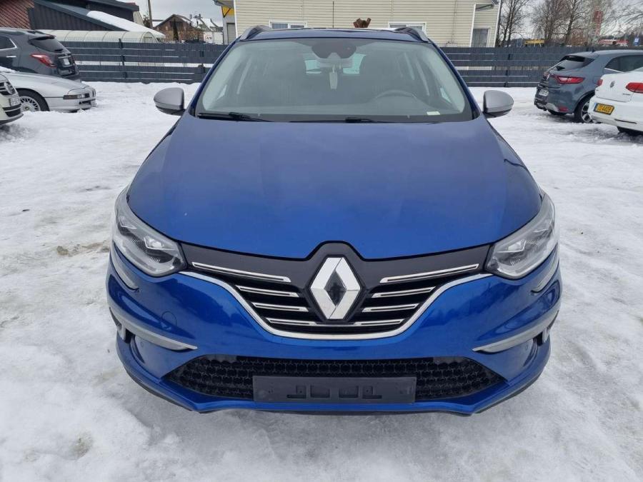 Blue Renault Megane 2017 in Taurage, with an engine capacity of 1.60 L and mileage of 244 thousand km for 6900 €, photo 2 on AUTOMOTO.COM.LV