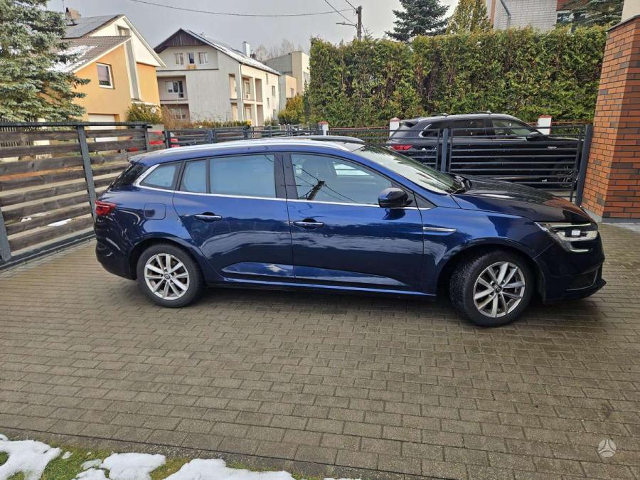 Blue Renault Megane 2017 in Vilnius, with an engine capacity of 1.46 L and mileage of 112 thousand km for 8250 €, photo 5 on AUTOMOTO.COM.LV