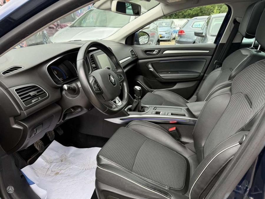 Zils Renault Megane 2017 Ukmergė, ar dzinēja tilpumu 1.20 L un nobraukumu 140 tūkst. km par 6250 €, foto 9 vietnē AUTOMOTO.COM.LV