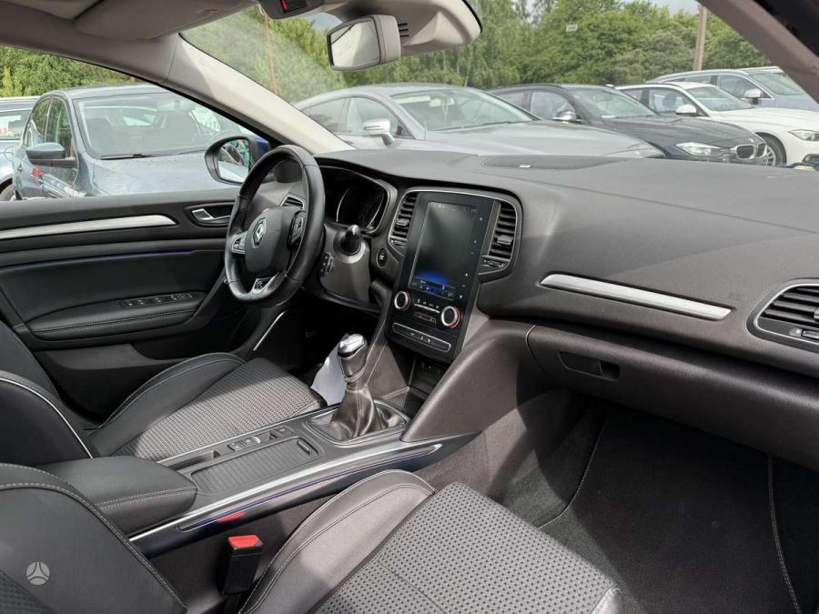 Zils Renault Megane 2017 Ukmergė, ar dzinēja tilpumu 1.20 L un nobraukumu 140 tūkst. km par 6250 €, foto 10 vietnē AUTOMOTO.COM.LV
