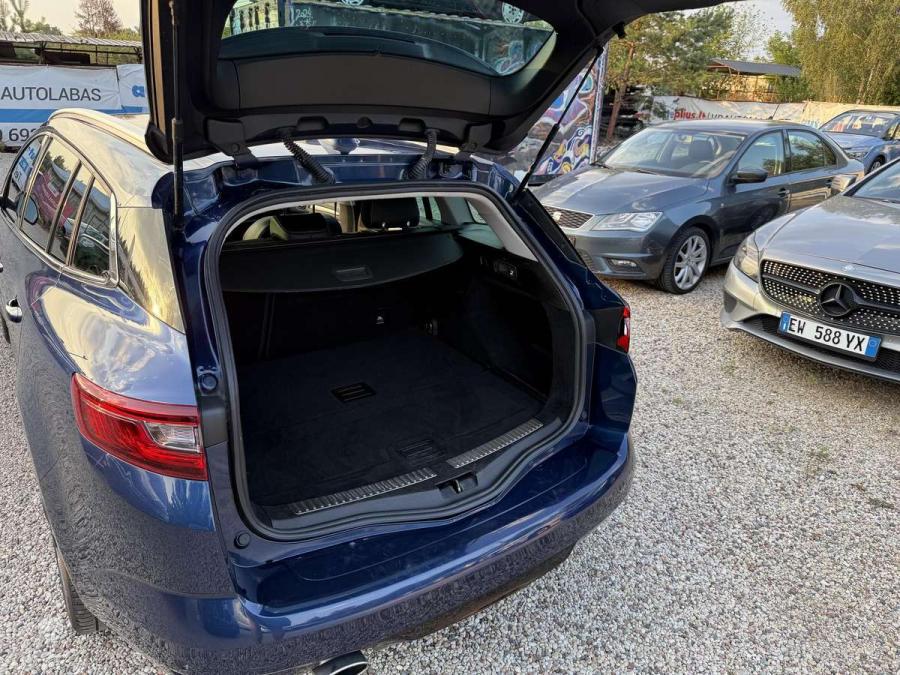 Blue Renault Megane 2017 in Ukmerge, with an engine capacity of 1.20 L and mileage of 141 thousand km for 5999 €, photo 17 on AUTOMOTO.COM.LV