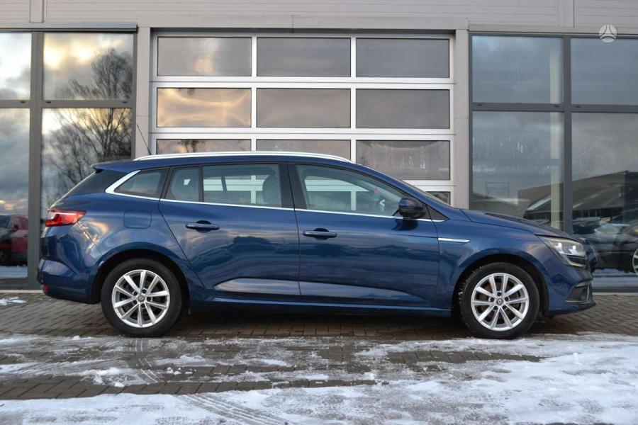Blue Renault Megane 2018 in Vilnius, with an engine capacity of 1.46 L and mileage of 205 thousand km for 7700 €, photo 5 on AUTOMOTO.COM.LV