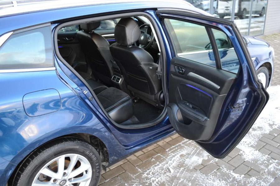 Blue Renault Megane 2018 in Vilnius, with an engine capacity of 1.46 L and mileage of 205 thousand km for 7700 €, photo 22 on AUTOMOTO.COM.LV