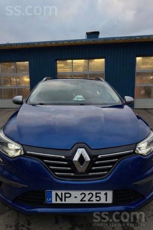 Zils Renault Megane 2018 Rīga, ar dzinēja tilpumu 1.50 L un nobraukumu 309 tūkst. km par 8600 €, foto  vietnē AUTOMOTO.COM.LV