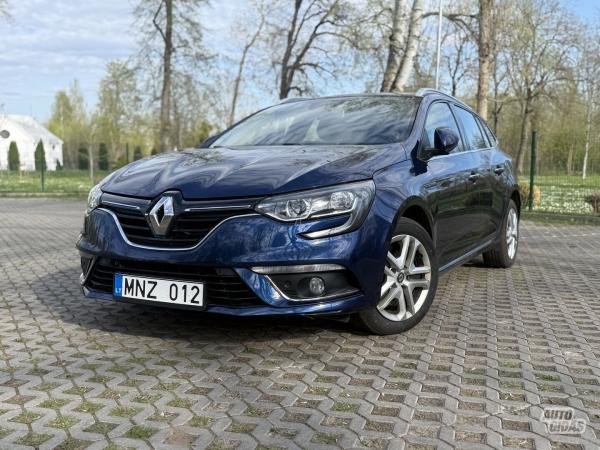 Blue Renault Megane 2018 in Kelme, with an engine capacity of 1.50 L and mileage of 240 thousand km for 7150 €, photo 1 on AUTOMOTO.COM.LV